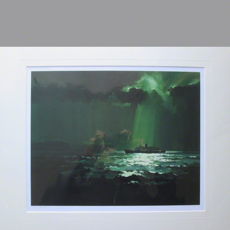 Mounted print Ireland Overnight | ClaudeBuckleArt